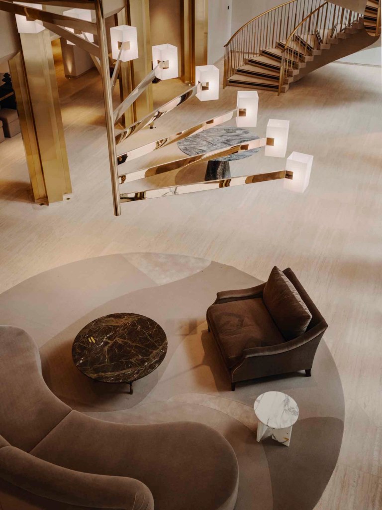 Inside a brutalist US embassy reborn as London’s newest Rosewood hotel ...