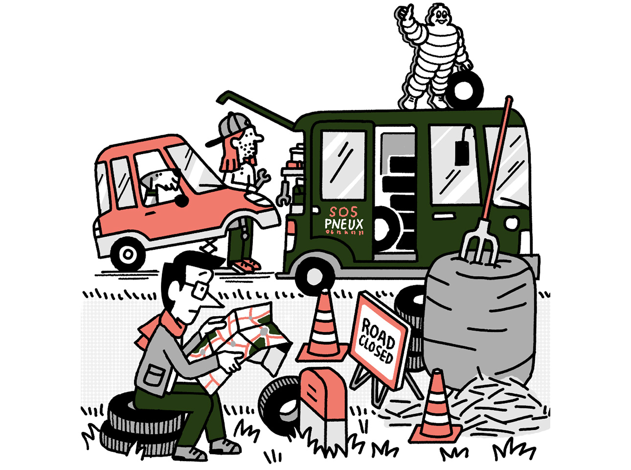 Tread carefully: Why tyre trouble in the French countryside doesn’t ...