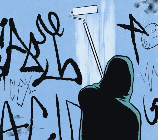 Meet Ghost Pitùr, the anonymous painter cleaning up Bresica's streets ...