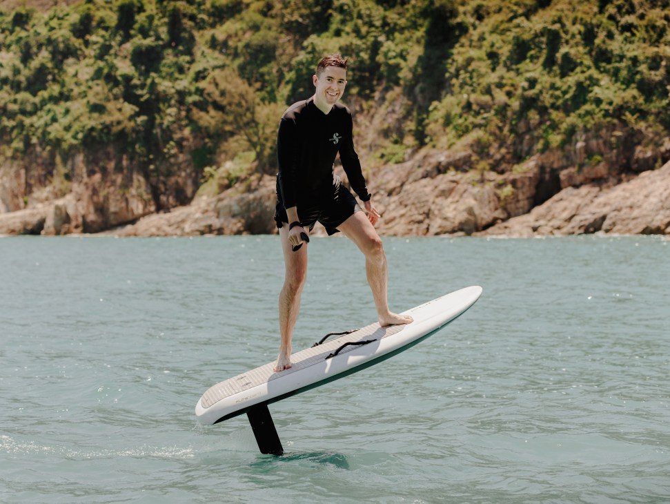E-foiling Hong Kong: Flying surfboards take city by storm.